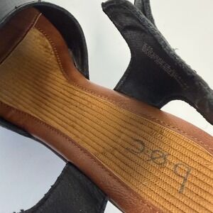 boc | Shoes | Born Concept Black Mary Jane Clog Chunky Platform Heel ...